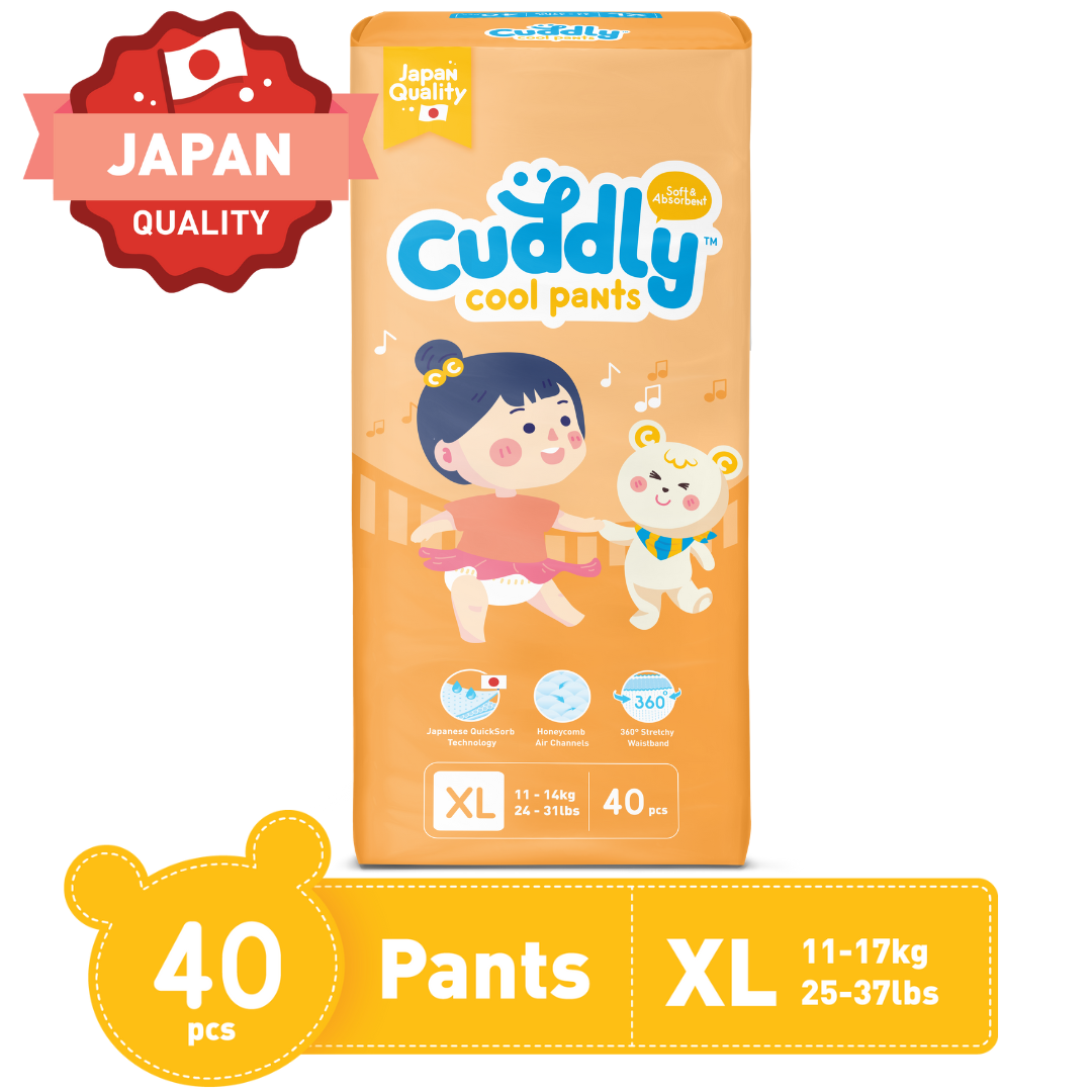Cuddly Japanese Cool Pants Diaper XL 40s – Cuddly Baby